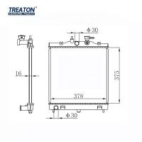 China Treaton Auto Parts High Quality 25310-07000 25310-07100 25310-07400 Radiator for Picanto for sale
