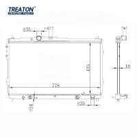 China Treaton Auto Parts High Quality 25310-4H050 Radiator for Grand Starex for sale