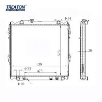 China TREATON AUTO PARTS OEM 16400-75180 RADIATOR for Land Cruiser V6 3.4 4Runner L4 2.7 at 1996-2000 With High Quality for sale