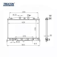 China Treaton Auto Parts OEM  25310-0M000 25310-0M150 Radiator for Accent for sale