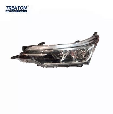 China TREATON-CAR Factory Price  Head Lamp 81170-02P80 81130-02P80 Head Light for Corolla 2017 for sale