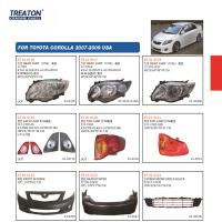 China TREATON Spare Auto Parts Hot Sale and High Quality Body Parts for Toyota COROLLA 07-12 in Stock for sale