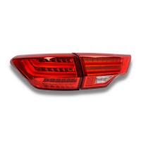 China TREATON Modification Accessories Retrofitting Tail Lamp for Highlander   BM--W Style 2015-    Red/Smoked Black for sale