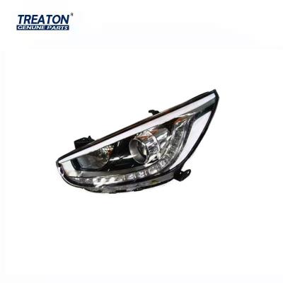 China TREATON Head Lamp for Accent 2014 OEM 92101-1R520 92102-1R520 Auto Parts High Quality for sale