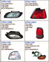 China TREATON Hot Sale Head Lamp for CIELO96 RACER 00 96175343 96175344 96175347 96175348 96232205 96232204 96175354 96175353 96175350 for sale