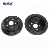 China Treaton Auto Spare Parts Brake System Front Brake Disc 42431-14100 43512-28060 for Supra Town Pickup Camry for sale