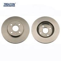 China Treaton Auto Spare Parts Brake System Front Brake Disc 42431-14100 43512-28060 for Supra Town Pickup Camry for sale