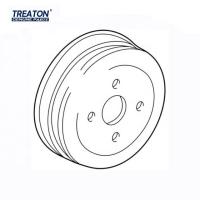 China Treaton Auto Spare Parts Brake System Brake Drum 42431-02100 42431-35210 for Prius Corolla 4 Runner 	Camry for sale
