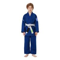 China Children'S 100% Cotton 350 GSM Pearl Weave BJJ Kimono Customizable Gi Judo Uniform For Boys for sale