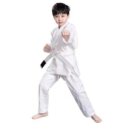 China 100% Cotton Pearl Weave Kids BJJ Gi with Customizable Logo and Breathable Pants for sale