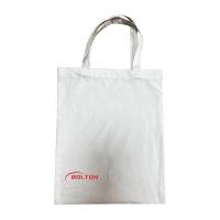 China Unisex 100% Custom Cotton Tote Bags With Embroidered Logo Reusable For Jiu Jitsu And Martial Arts for sale