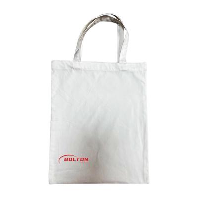 China Unisex 100% Custom Cotton Tote Bags With Embroidered Logo Reusable For Jiu Jitsu And Martial Arts for sale