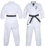 China Customized Sewing Cut Karate Gi with Digital Print and 450 GSM Cotton for Martial Arts Training for sale