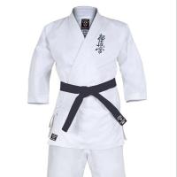 China 160 gsm Fabric Weight Cotton Twill BJJ Uniform And Karate Uniforms With Customized Design For Martial Arts Wear for sale