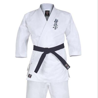 China 160 gsm Fabric Weight Cotton Twill BJJ Uniform And Karate Uniforms With Customized Design For Martial Arts Wear for sale