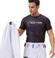 China Fully Sublimation Martial Arts BJJ Rashguard Compression Shirt Quick Dry with Pilling Resistance for sale