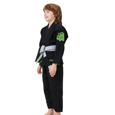 China Pearl Weave Lightweight Jiu Jitsu Gi For Boys With 350 GSM Fabric And Custom Design for sale