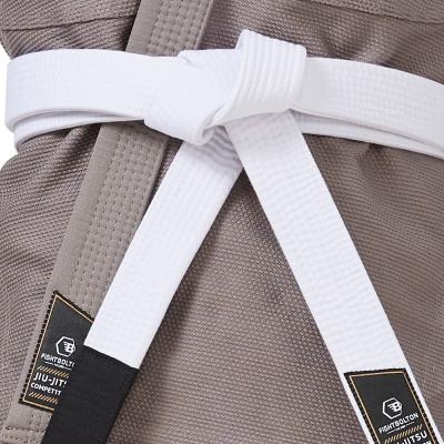 China 100% Cotton BJJ Belts Kimono With Custom Logo And Durable Brazilian Jiu Jitsu Gi For Martial Arts Training for sale