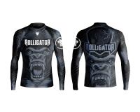 China Quick Dry Breathable 240 GSM Fabric BJJ Rash Guard Rash Vest for MMA and Sports for sale