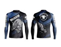 China Quick Dry Breathable 240 GSM Fabric BJJ Rash Guard Rash Vest for MMA and Sports for sale
