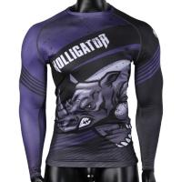 China Men Digital Print Judo Rashguard High Pilling Resistance Lightweight and Durable BJJ Martial Arts Wear for sale