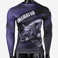 China 80% Polyester 20% Spandex Light Weight Breathable Rash Guard for BJJ Gi and Combat Sports for sale