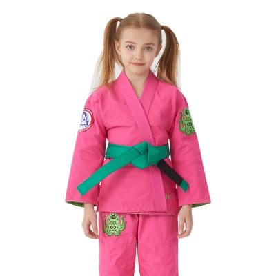 China Unisex 380GSM Pearl Weave Kimono Jiu Jitsu BJJ Gi For Children'S Martial Arts Wear for sale