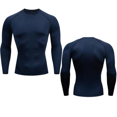 China Unisex No Gi Outfit Breathable 180g Compression Shirt Rash Guard For Gym Fitness Running for sale
