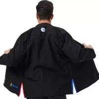 China OEM ODM BJJ Gi Uniform with 380 GSM Pearl Weave Jacket and 280 GSM Twill Pants Featuring Triple Stitching for sale