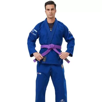 China BJJ Kimono 100% Cotton Ripstop Gi Unisex Adult 450gsm Breathable Competition Suit for sale