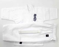 China WKF Approved Karate Uniforms Durable Polyester Twill Fabric For Martial Arts Training Practice for sale