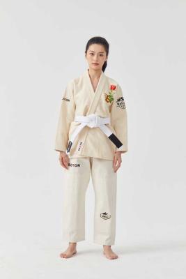 China Gear Classic Women BJJ Gi Custom Logo Durable Flexible Martial Arts Sportswear Unisex for sale