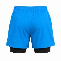 China Custom Sublimation Printed Grappling Shorts 2 in 1 High Elastic Fitness Clothing for sale
