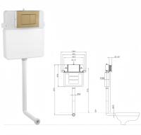 China Traditional Style 680x370x830mm One Piece Toilet with Concealed Tank and Auto Open for sale