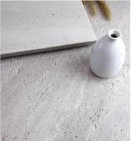 China 600x1200 Porcelain Floor Tiles 3D Travertine Bright Tile for Contemporary Living Room for sale