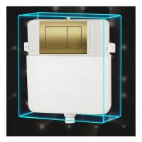 China Traditional Style 680x370x830mm One Piece Toilet with Concealed Tank and Auto Open for sale