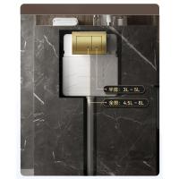China Traditional Style 680x370x830mm One Piece Toilet with Concealed Tank and Auto Open for sale