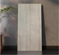 China Glazed Ceramic Look Tiles Turkish Travertine Stone Floor Slab in Natural Beige Color for sale