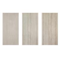 China Glazed Ceramic Look Tiles Turkish Travertine Stone Floor Slab in Natural Beige Color for sale