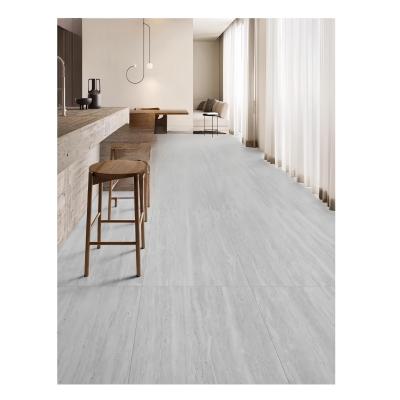 China 600 x 600mm ACCENTS Porcelain Tile White Grey Marble Slabs that Look Like Natural Stone for sale
