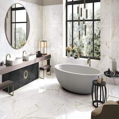 China Floor Tiles Villa Porcelain White Galaxy Quartz Tile Beige Bathroom Marble Granite for sale