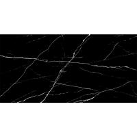 China 10x60cm Polished Porcelain Tile for Wall Decoration Black and White Check Pattern for sale