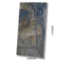 China Blue/White/Gray Glazed Tiles Forest Blue Pearl Granite Ceramics Wall Tiles 2400x1200mm for sale