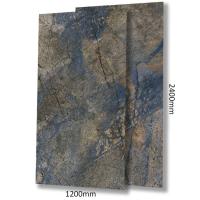 China Blue/White/Gray Glazed Tiles Forest Blue Pearl Granite Ceramics Wall Tiles 2400x1200mm for sale