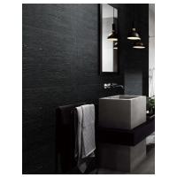 China Modern Design Style Black and Gold Charcoal Marble Tile for Room Decoration 600 x 600 for sale