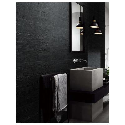 China Modern Design Style Black and Gold Charcoal Marble Tile for Room Decoration 600 x 600 for sale