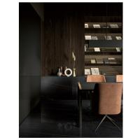 China Vitrified Tiles Royal Black and Rust Floor 30x30 Porcelain Glossy Black Floor Tiles for sale