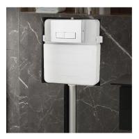 China Plastic Toilet Flush Water Tank for Modern Ceramic Toilet WC in Bathroom Renovation for sale
