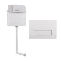 China Plastic Toilet Flush Water Tank for Modern Ceramic Toilet WC in Bathroom Renovation for sale