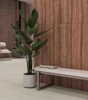 China Travertine Design Ceramic Floor Tile for Apartment Living Room Bedroom and Kitchen for sale